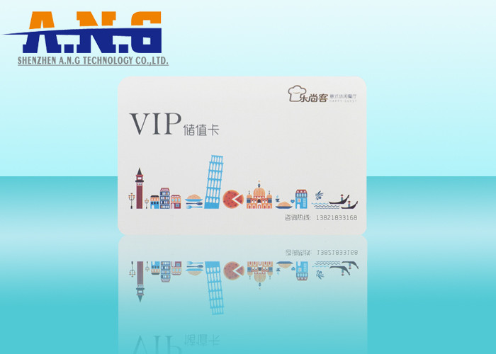 PVC Rfid Smart Card Identity With 4K / 8K Bytes Memory