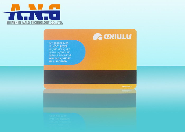 Magnetic Strip Plastic PVC Credit Card With Full Color Printing , Hico ...
