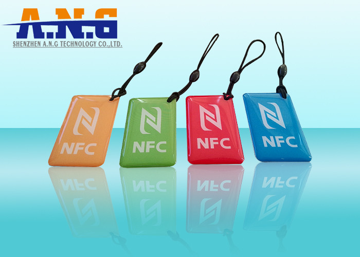 4 G Printable Rfid Epoxy Card Full Color High Frequency Rfid Key Tag 50 ...