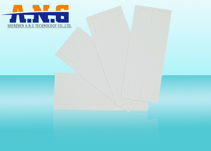 Paper Vehicle Windshield Uhf Rfid Tag Passive White For Car Parking