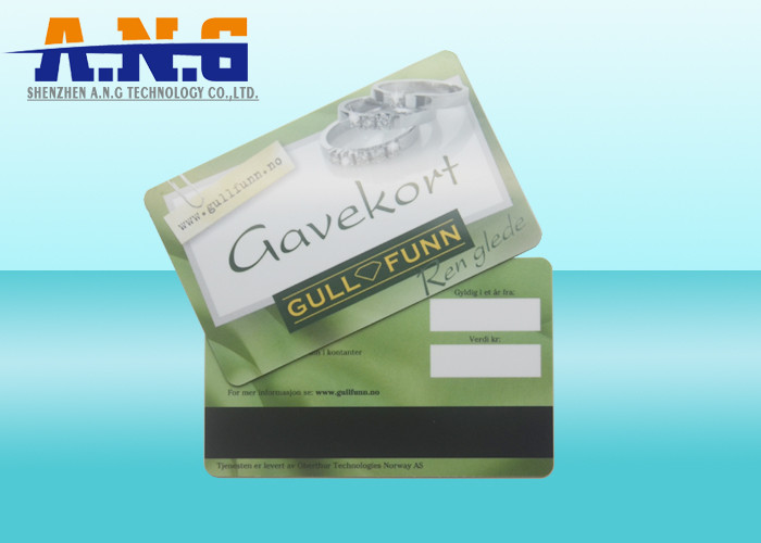 High Frequency 13.56MHz Contactless RFID Card with Magnetic Strip