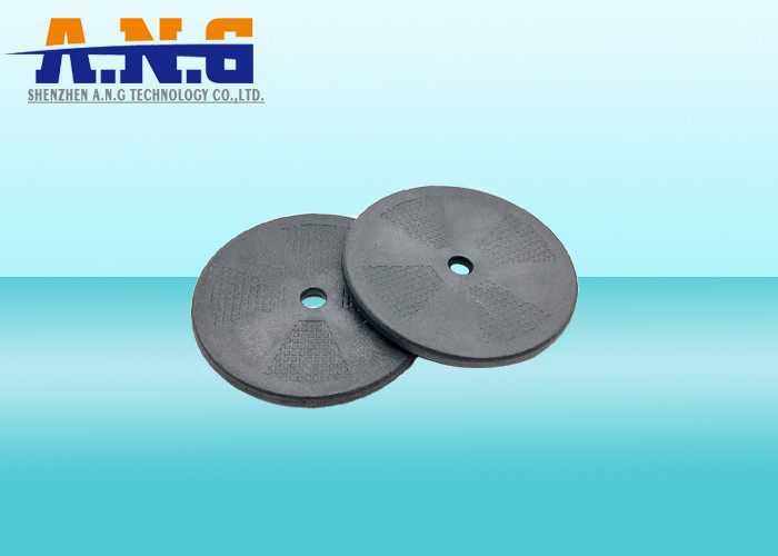 13.56MHz Round Coin Passive Rfid Tags , Metal Mount iso 15693 writable ...