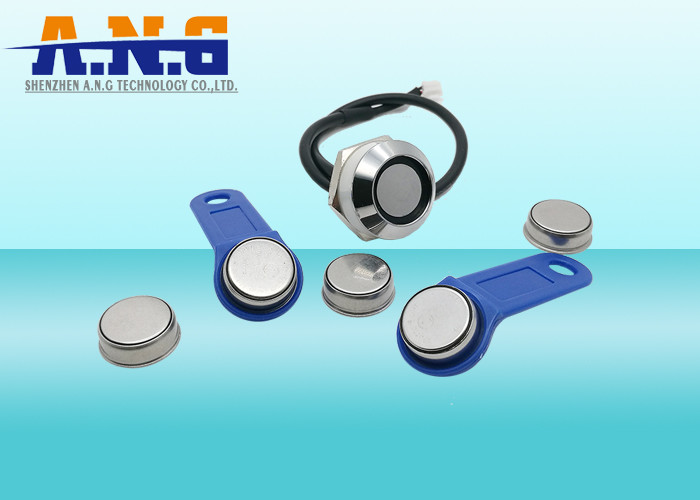 Rewritable Magnetic Dallas TM Ibutton Key Fob with Colorful Plastic Fob