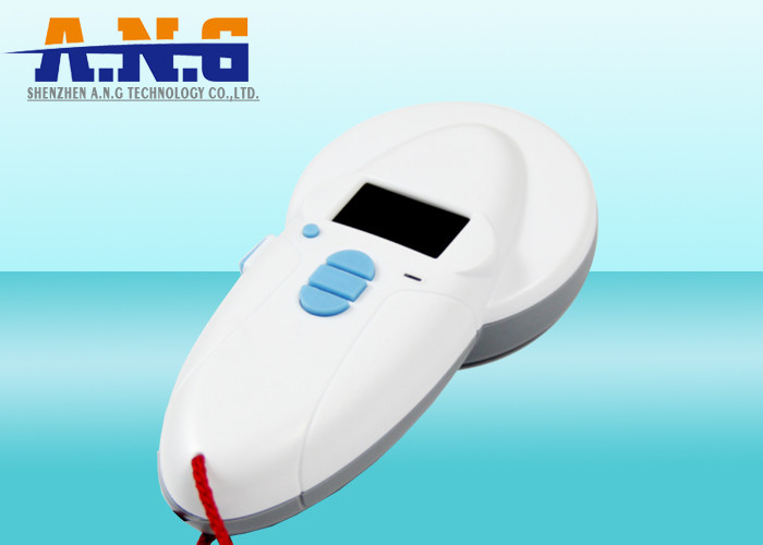 Bluetooth NFC Rfid Reader / Handheld Animal Ear Tag Reader For Animal ...