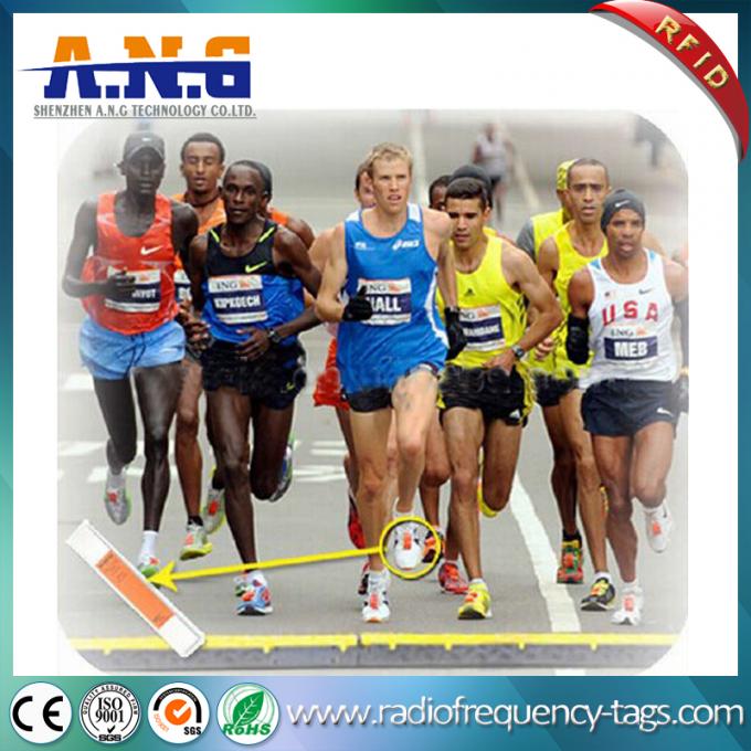 UHF rfid athlete tags to receive accurate finishing times for marathon ...