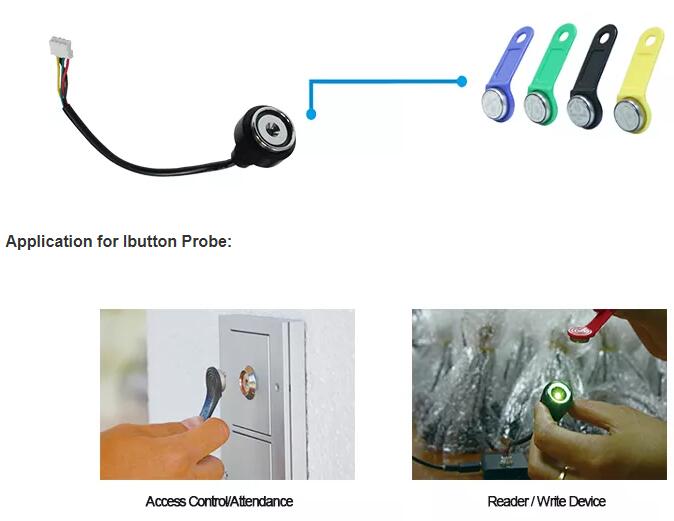 TM1990 DS1990 Ibutton Reader DS9092+ Ibutton Probe