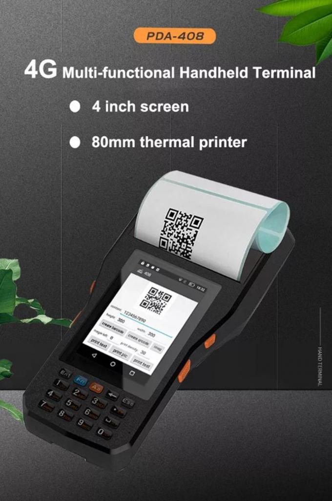 Rugged Industrial Andriod PDA RFID UHF Reader Fingerprint 1D/2D Barcode ...